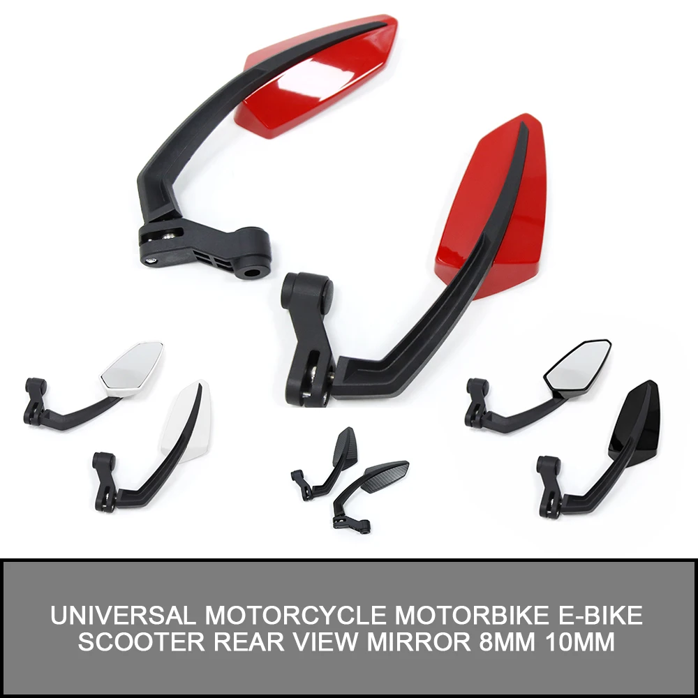 8mm-10mm-360-Adjustment-Universal-Motorcycle-Rearview-Mirror-ABS ...