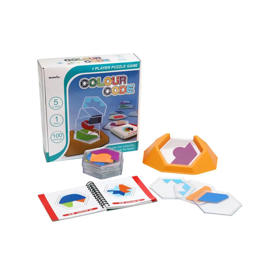 Color-Code-Puzzle-Logic-Game-Colorful-Geometric-Reasoning-Toy-Boys ...