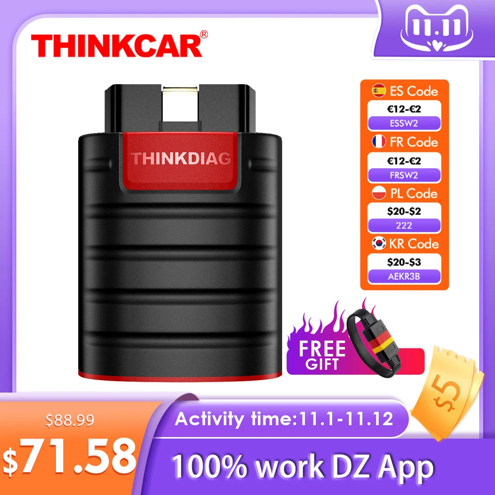 Thinkdiag Obd2 Scanner Old Boot Diagzone Easydiag Diagnostic Tool With ...
