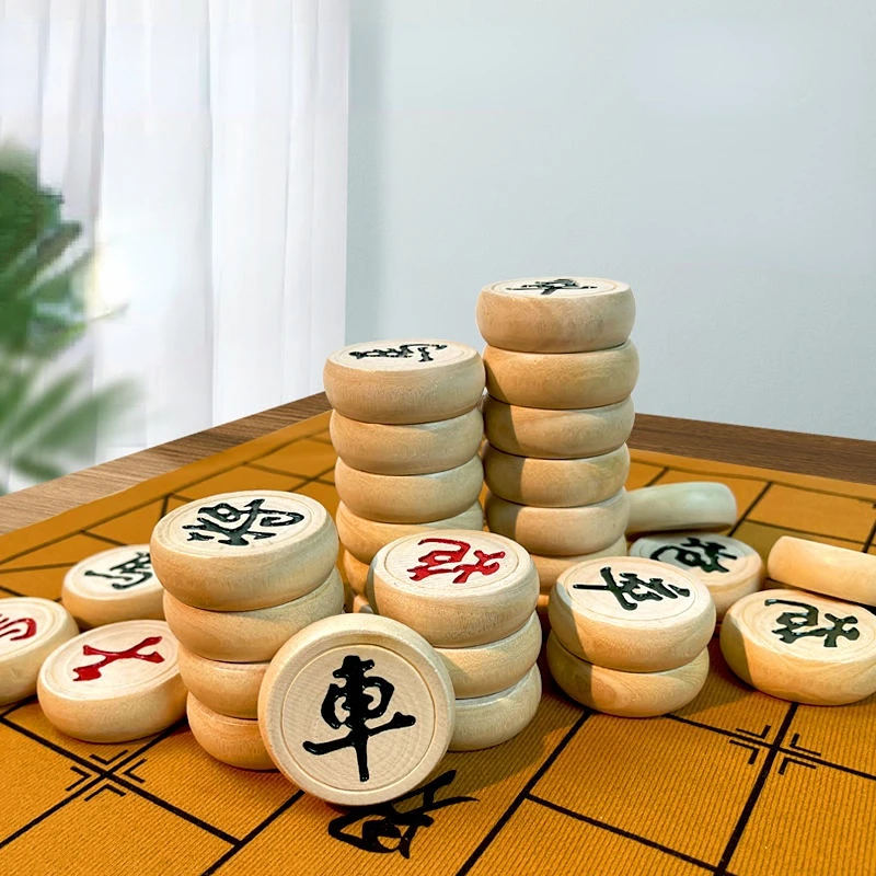 Traditional-Chinese-Chess-Ancient-Oriental-Wisdom-Inheritance-Solid ...