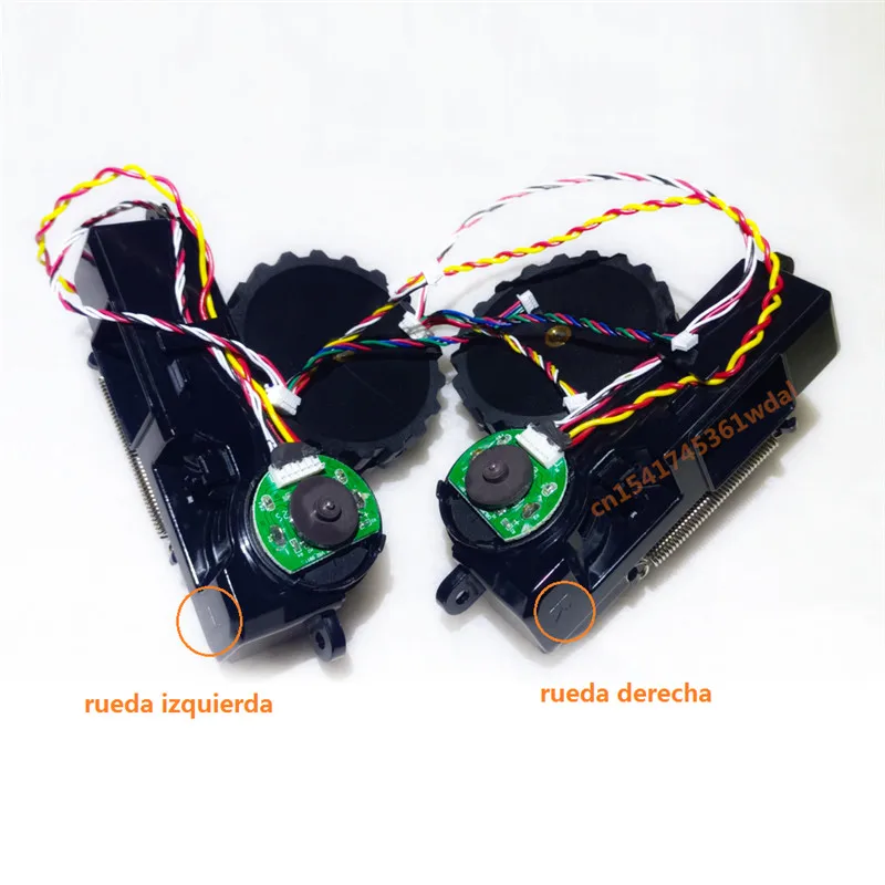 Conjunto de motor de rueda de aspiradora, accesorios de repuesto para Cecotec Conga 3090, 3091 ...