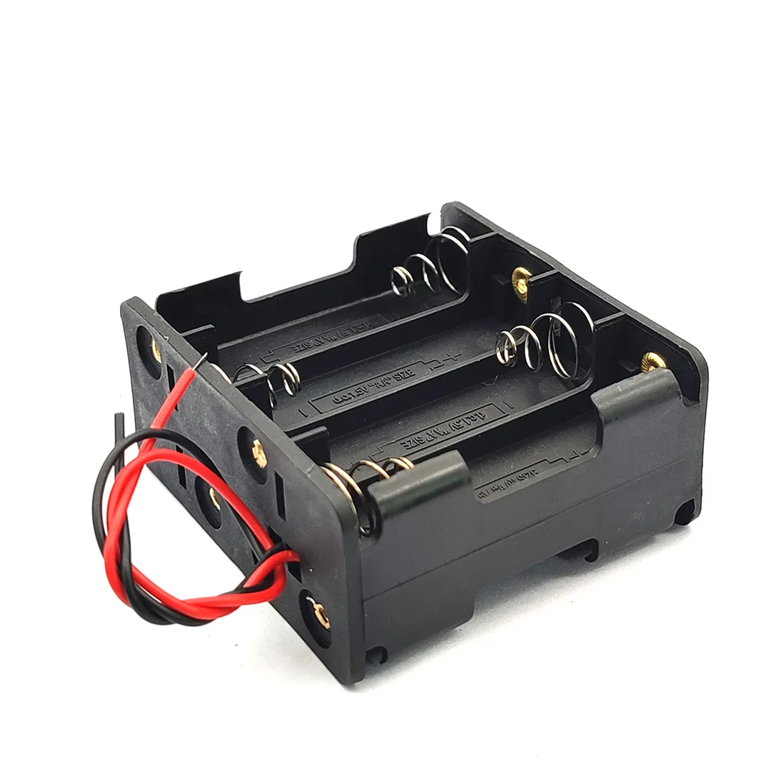 8AA 12V-Étui Pour Piles 8aa 12v, Boîtier De Rangement Pour Piles 8 ...