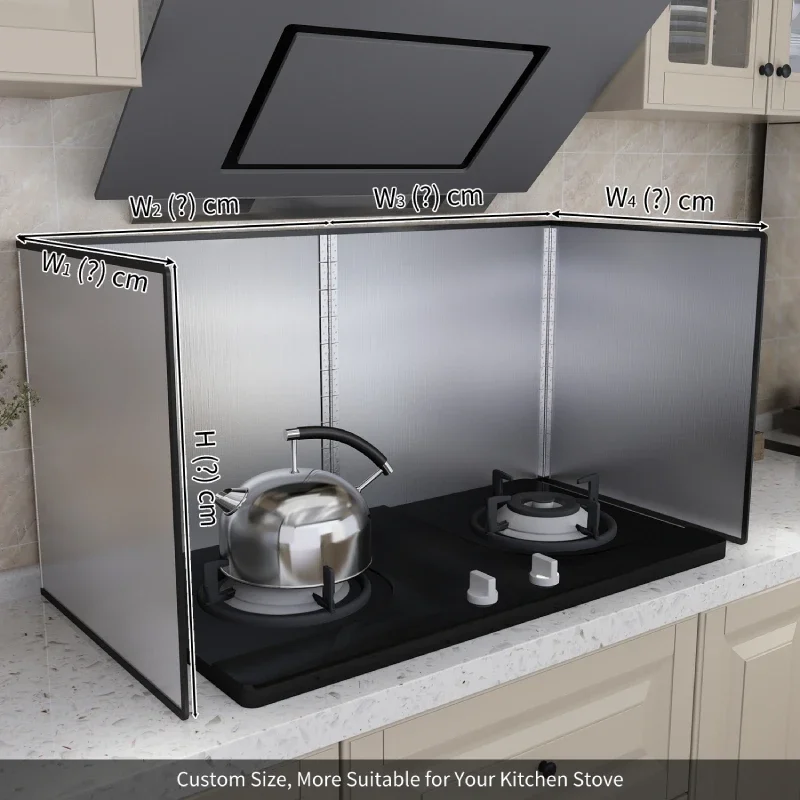 Kitchen-Splatter-Guard-Cooking-Custom-Size-Stove-Top-Stainless-Steel ...