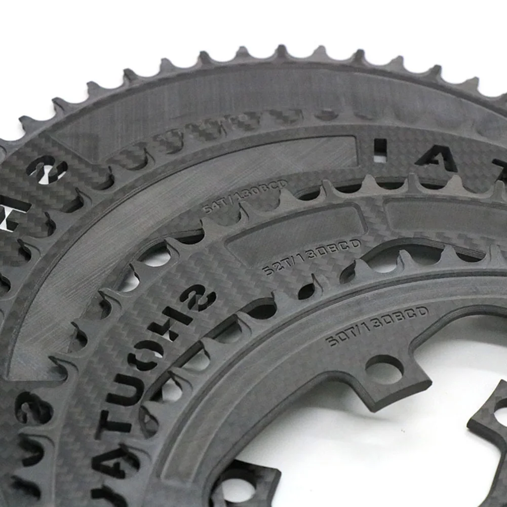 Carbon-Fiber-Chainring-Bicycle-Ultralight-Chainring-For-Brompton-50T ...
