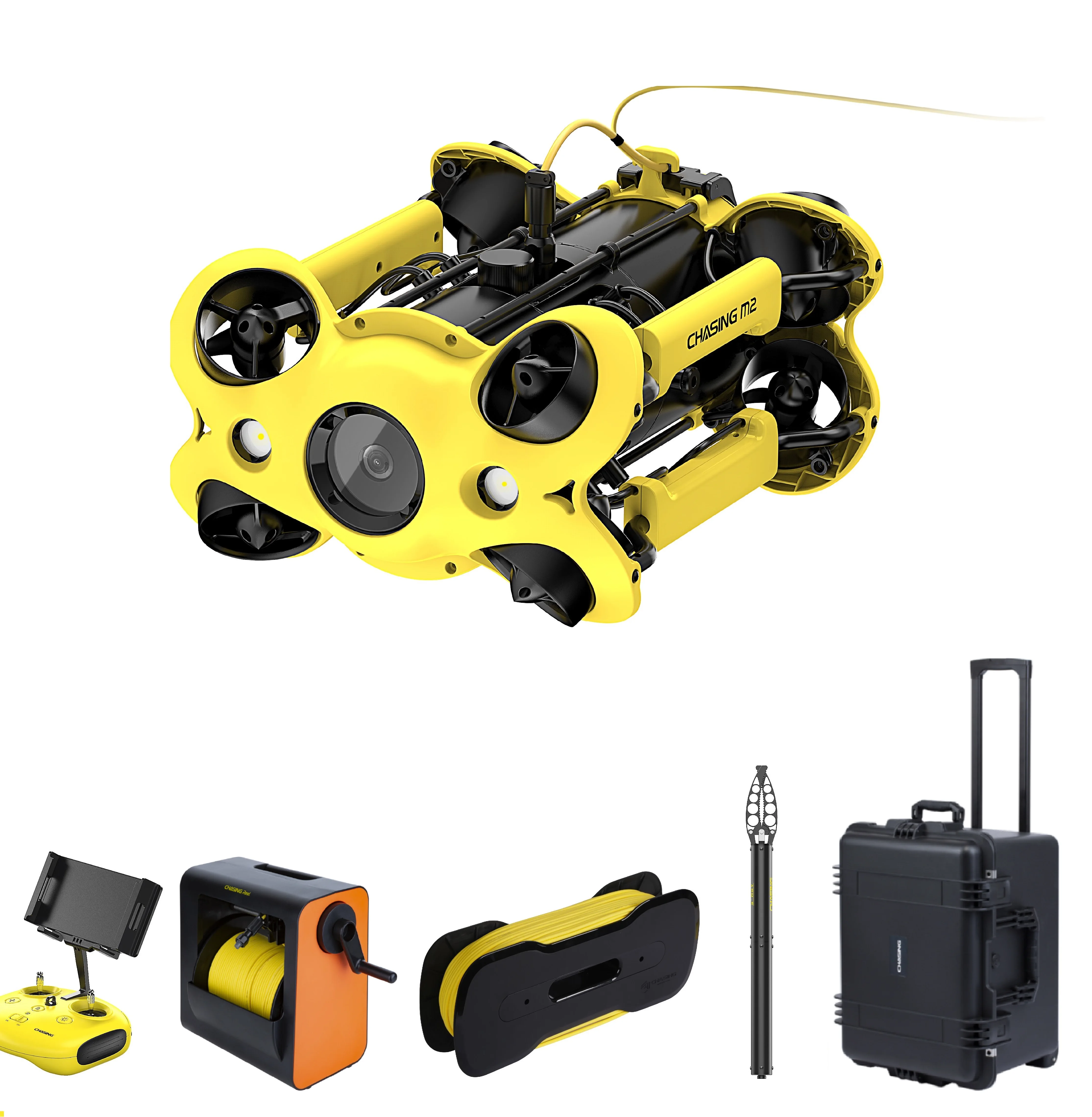 200M-Underwater-Rov-Robot-with-Arm-Chasing-M2-Flash-Pack-Underwater ...