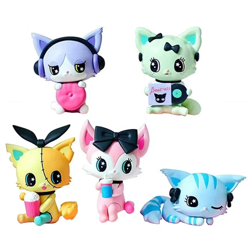 Cute-Beatcats-Table-Collection-Figure-Set-Layla-Mia-Chelsea-Emma-Rico ...