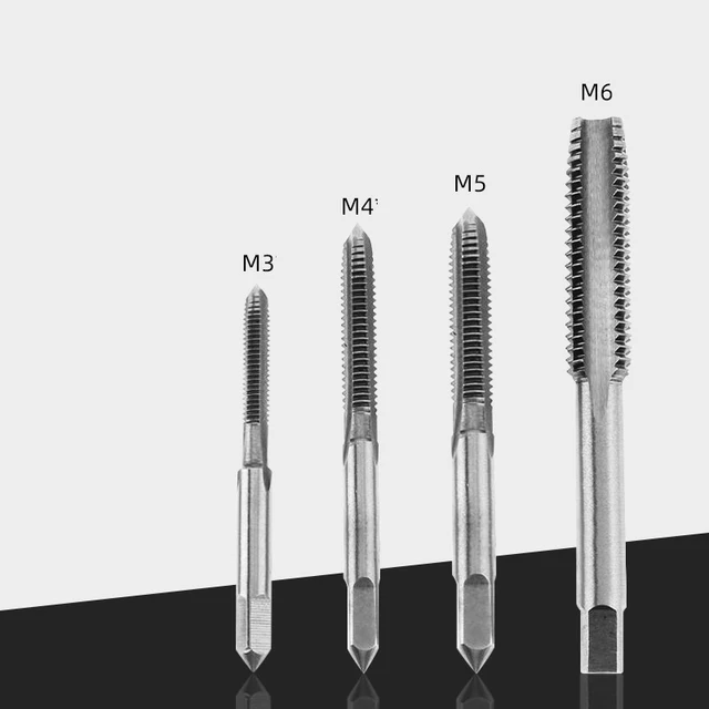 Adjustable T-Handle Ratchet Tap Holder Wrench with 5pcs 3mm-8mm Machine ...