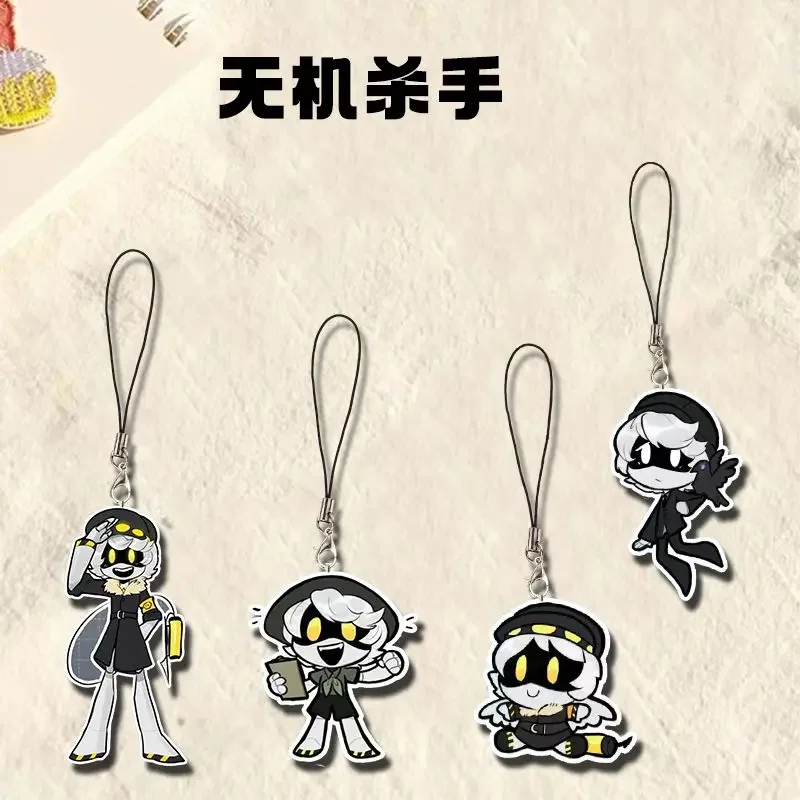 Murder Drones Anime KeyChain women key chain for men key ring acrylic ...