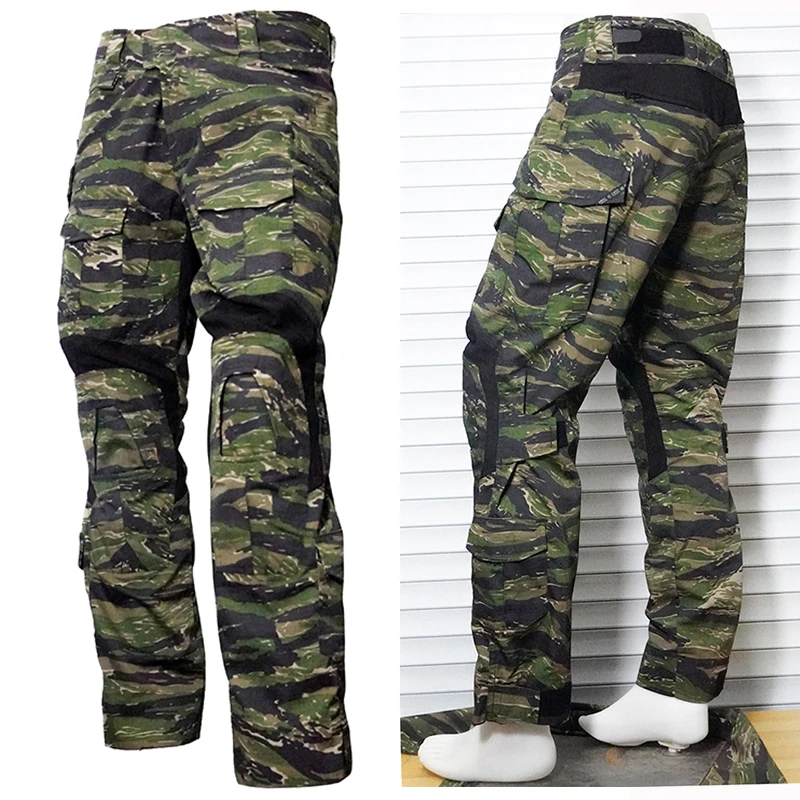 Outdoor-Sports-Tactical-Pants-G3-Camouflage-Green-Tiger-GEN3-Frog-Pants ...
