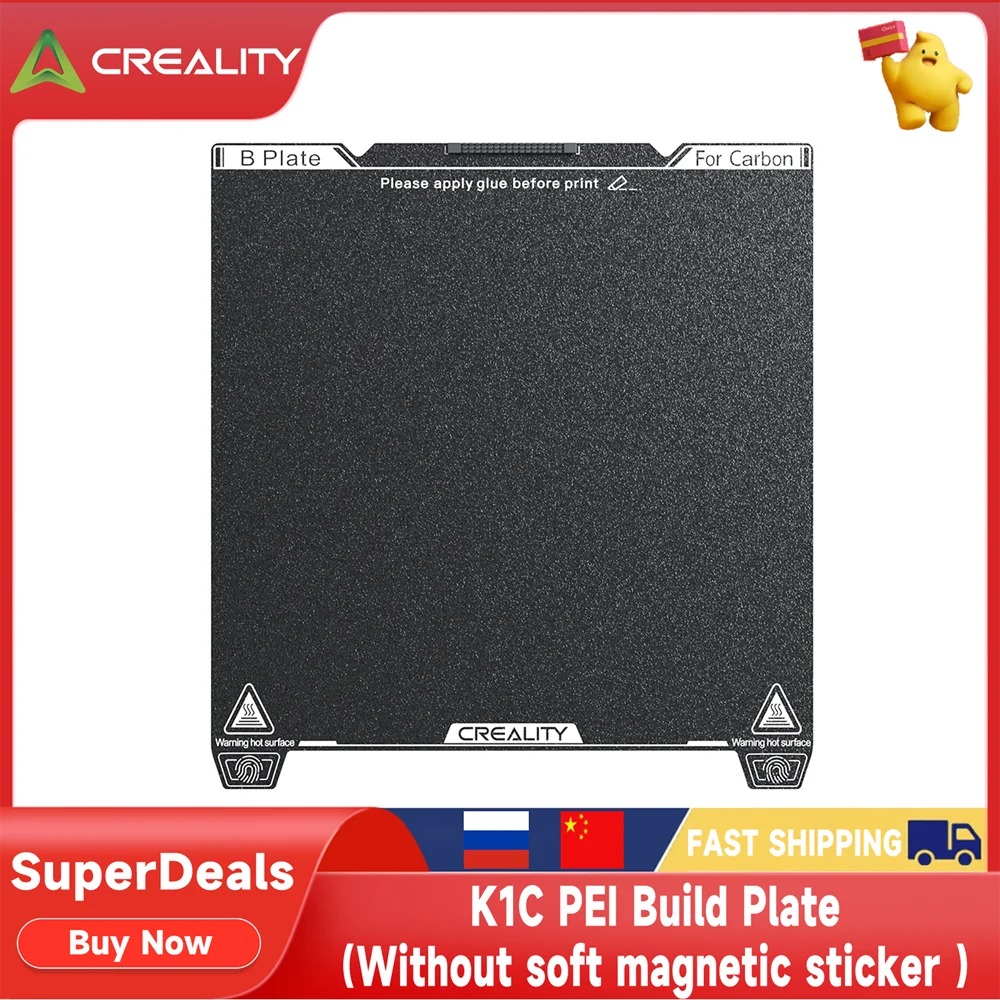 Creality-K1C-Smooth-Build-Plate-Original-PEI-Sheet-Print-Platform ...