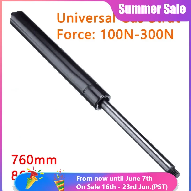 1pc-100N-300N-760mm-860mm-Gas-Strut-Bars-Gas-Spring-Hood-Support-Rod ...