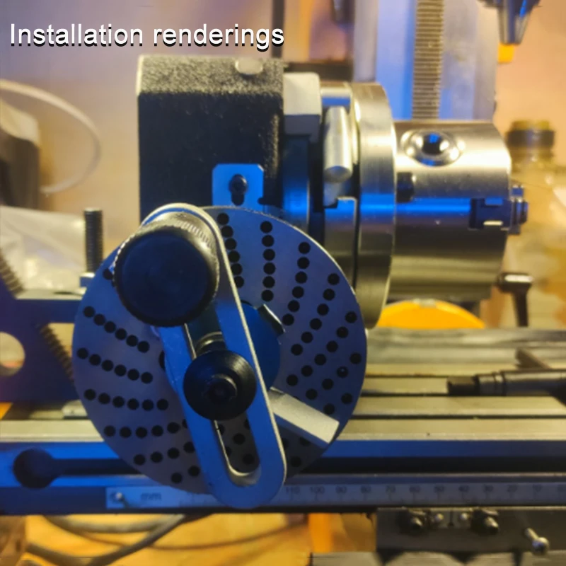 HV4/5/6 milling machine rotary table dedicated indexing plate high ...