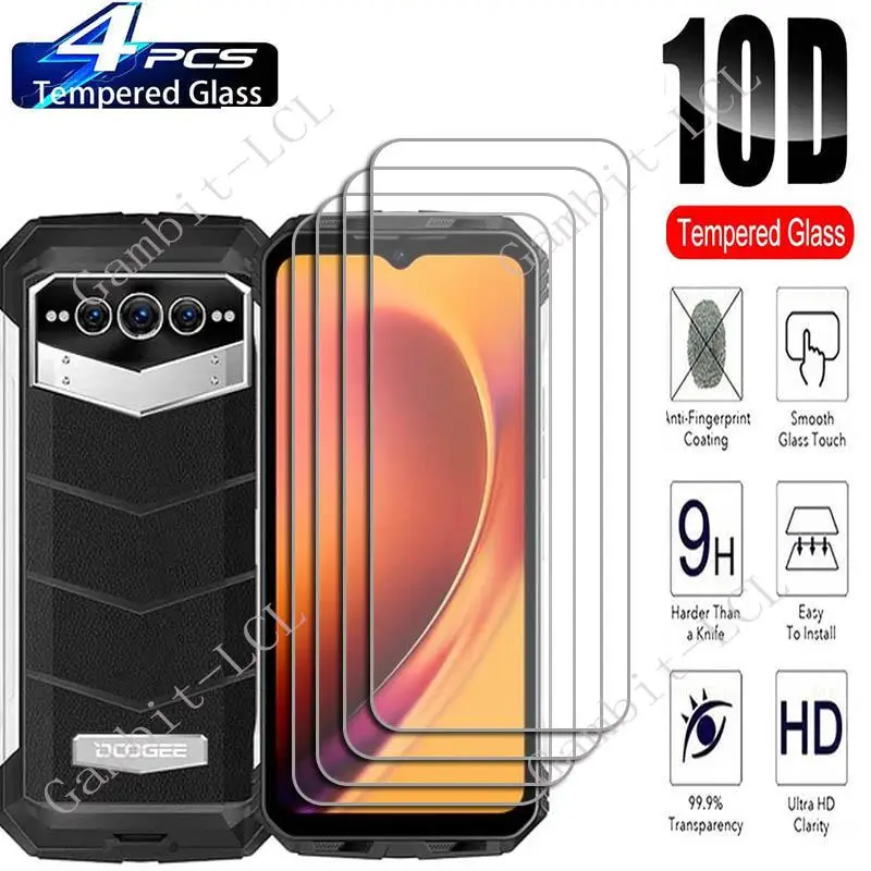 4PCS-For-Doogee-S100-Pro-6-58-Screen-Protective-Tempered-Glass-On ...