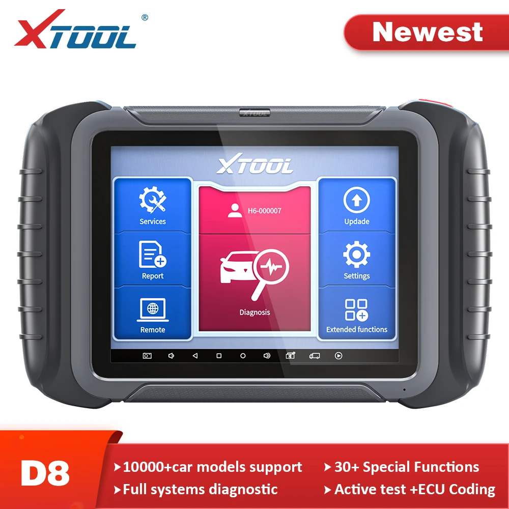 Xtool D8 Professional Automotive Scan Tool 2022 Newest, Bi-directional ...