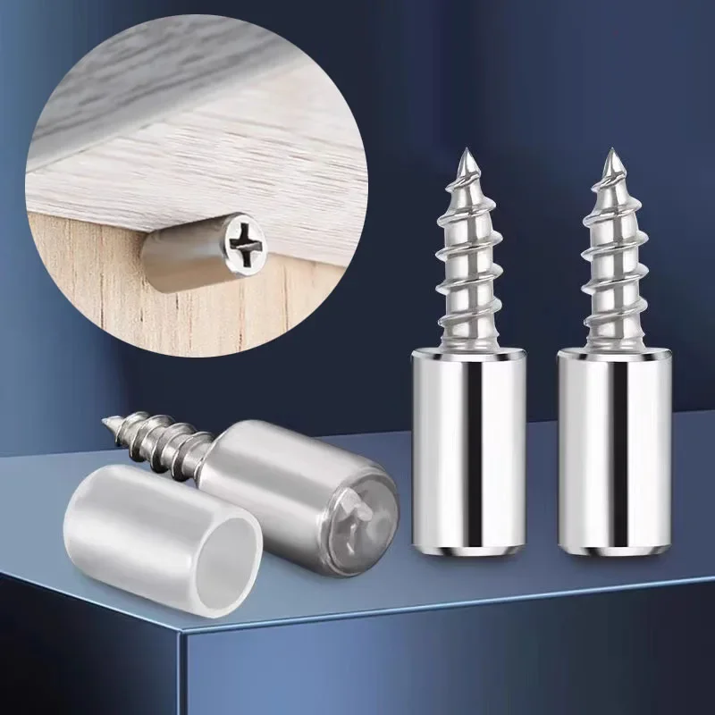 50 Set of self-tapping screws, cabinet frame nail, can support plate ...