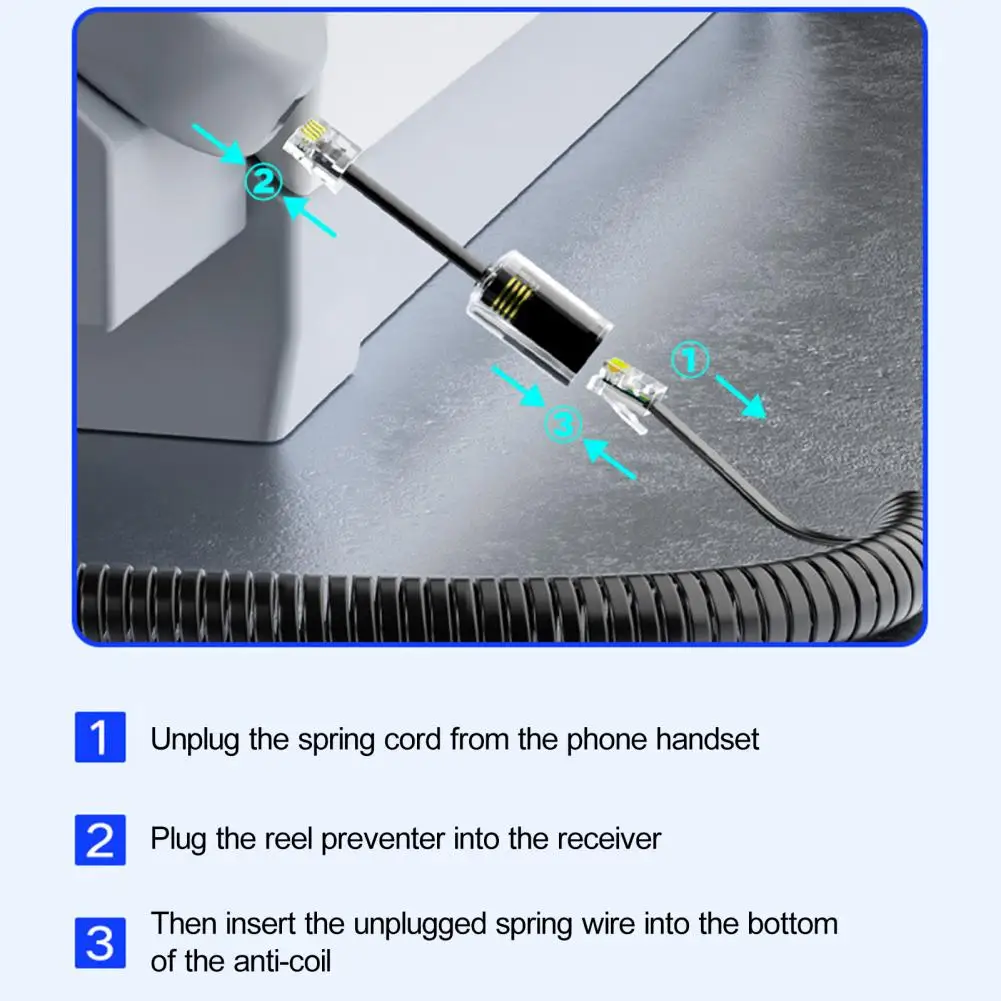 Telephone-Cord-Untangler-Rj9-4p4c-Telephone-Cord-Detangler-360-Degree ...