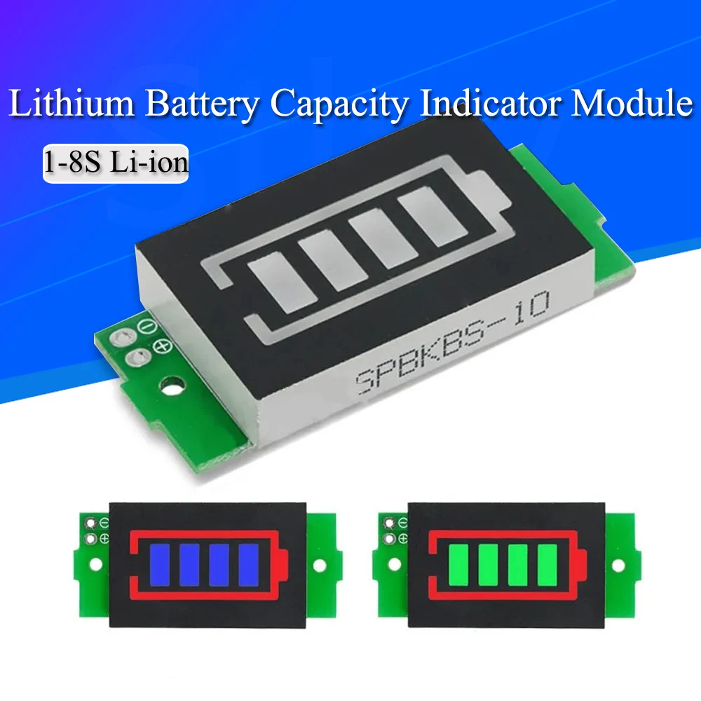 1S-3S-4S-8S-Single-3-7V-Lithium-Battery-Capacity-Indicator-Module-4-2V ...