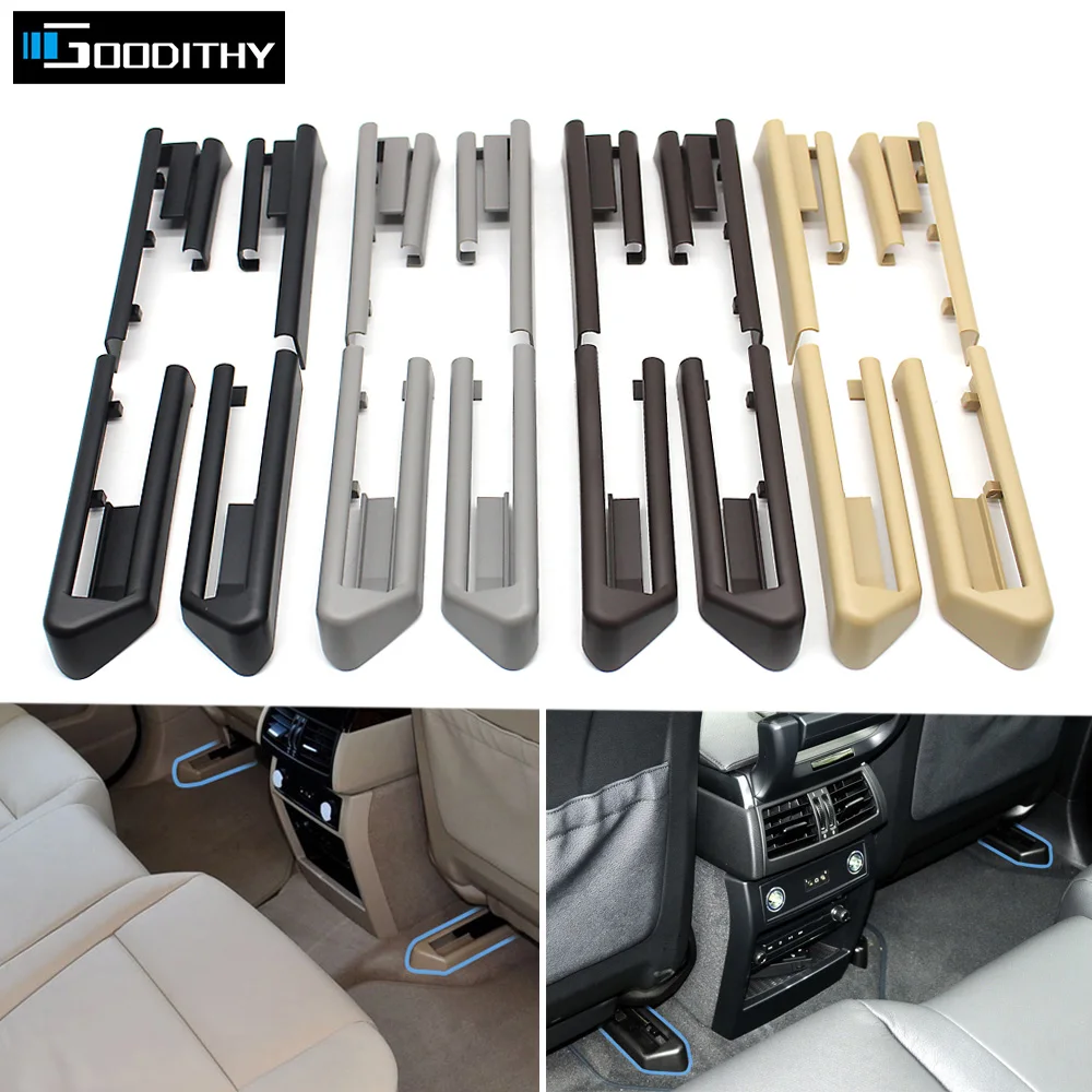 LHD RHD Interior Car Front Rear Seat Sliding Track Rail Trim Cover ...