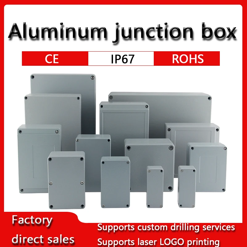Industry-IP66-Waterproof-Cast-Aluminum-Junction-Box-for-electronic ...