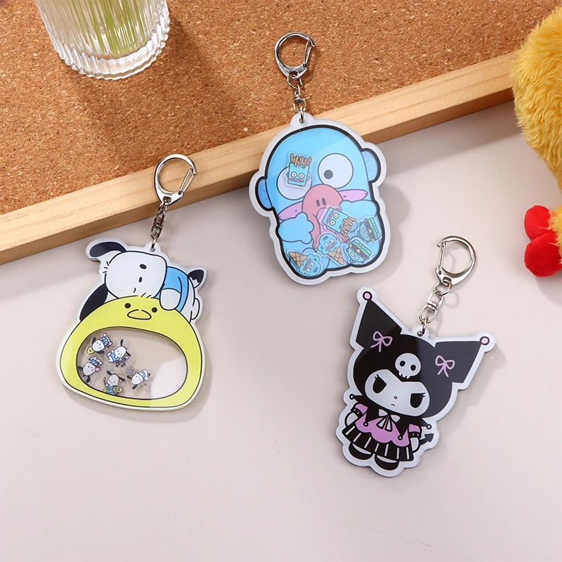Dynamic-Shakeable-Sanrio-Acrylic-Keychains-Cartoon-Hangyodon-Kuromi ...