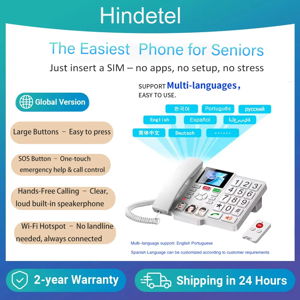 Why the Hindetel 4G Cordless Landline Is the Best Emergency Landline ...