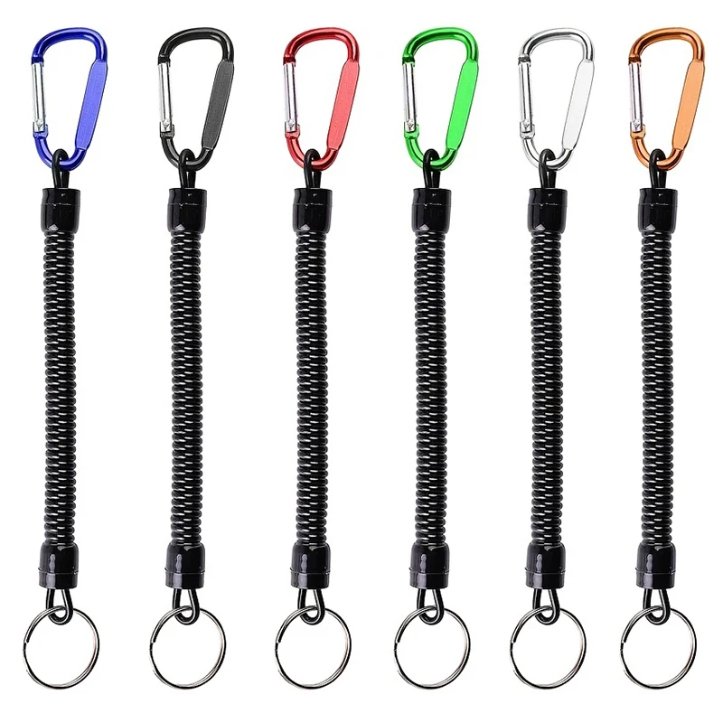 Retractable-Fishing-With-Anti-lost-Hand-Rope-Telescopic-Spring-with ...