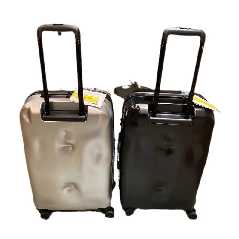 Italy-Damaged-Trolley-Case-Universal-Wheel-Trendy-Retro-Concave-Convex ...
