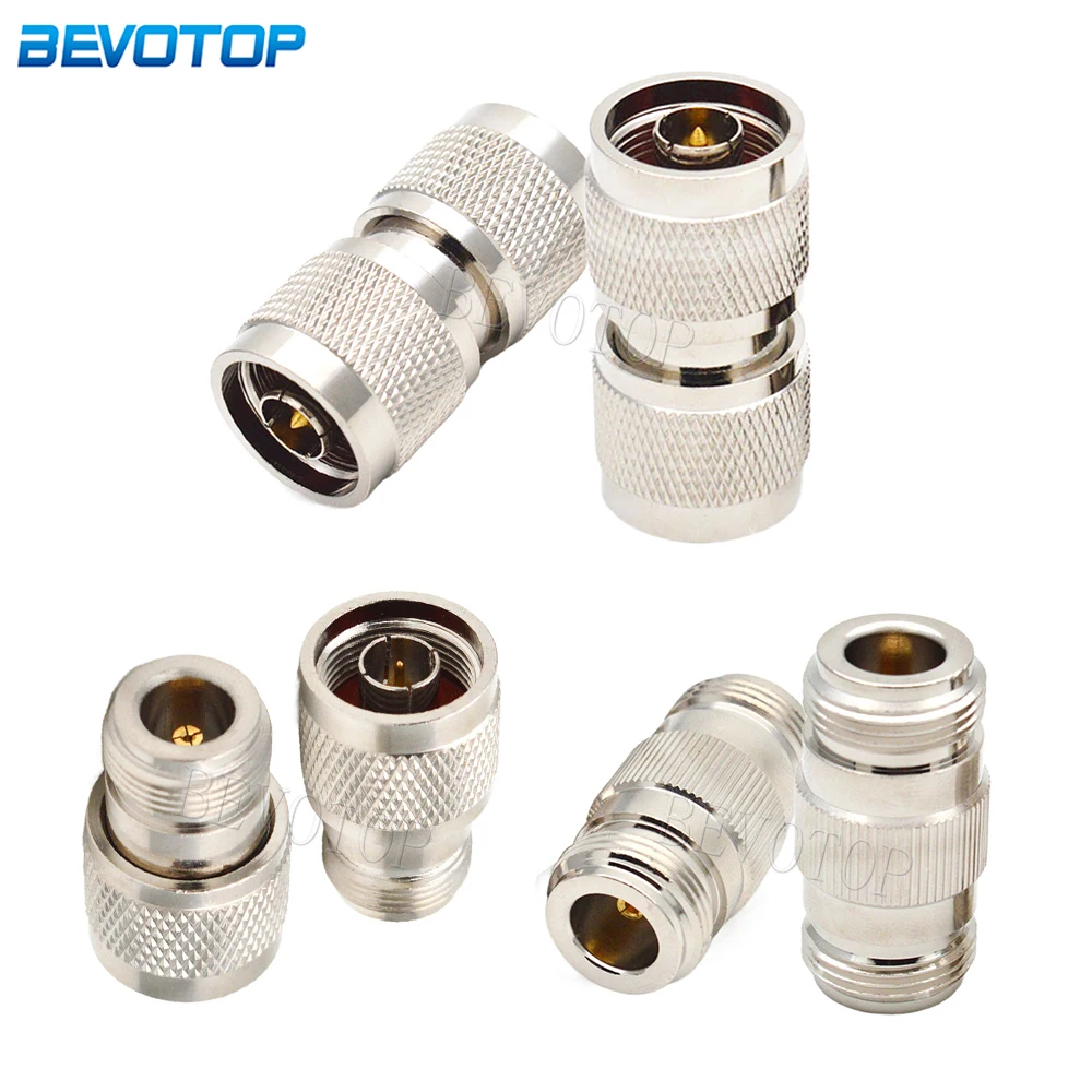 1-PCS-4-Types-N-to-N-RF-Coaxial-Connectors-Straight-N-Male-to-Female ...