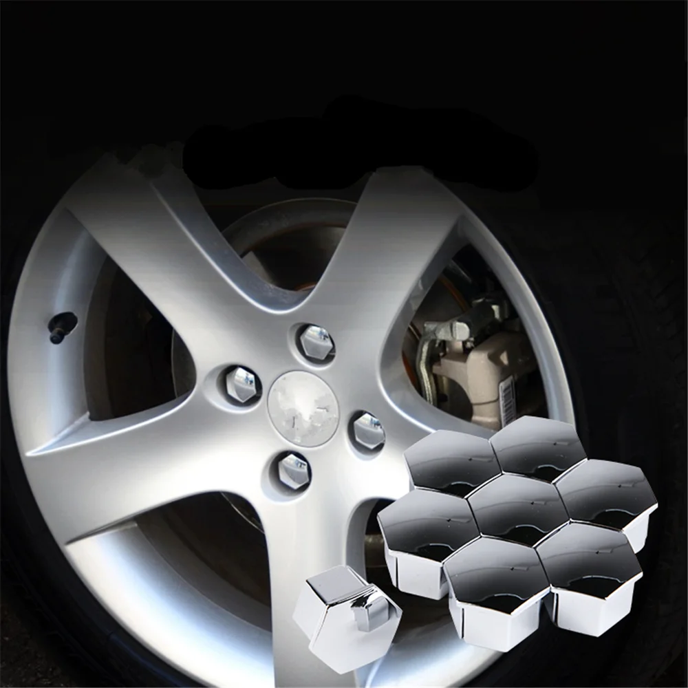 20pcs-car-styling-Wheel-Nuts-Covers-for-Ford-Focus-2-3-Peugeot-206-207 ...