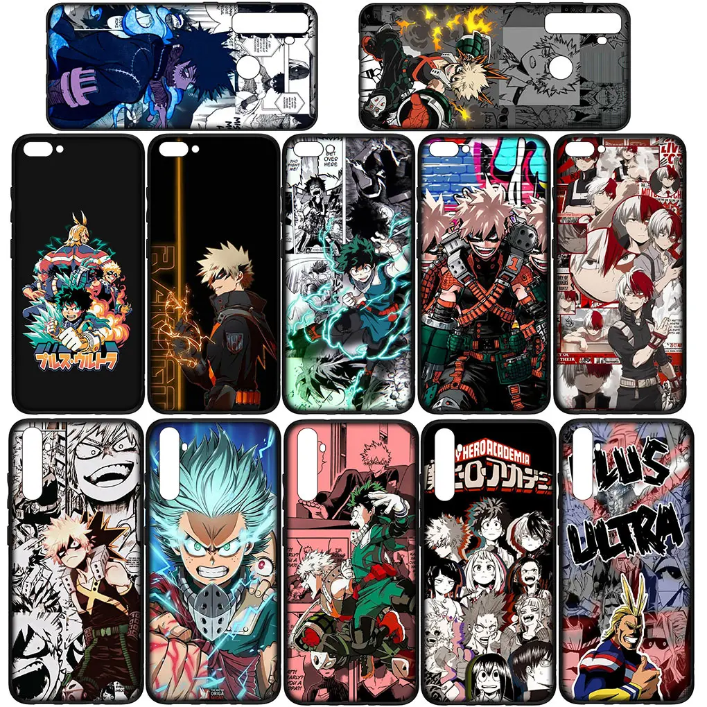 My Hero Academia Deku Anime Phone Cover - Soft Casing for Redmi Note 8 (6)