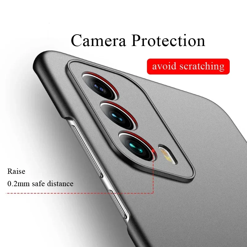 Ultra Slim Frosted Hard PC Phone Case for Meizu 20 (Matte Gray)
