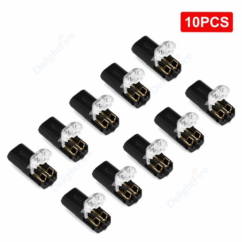 Conector-de-Cable-el-ctrico-enchufable-de-2-pines-empalme-r-pido-sin ...