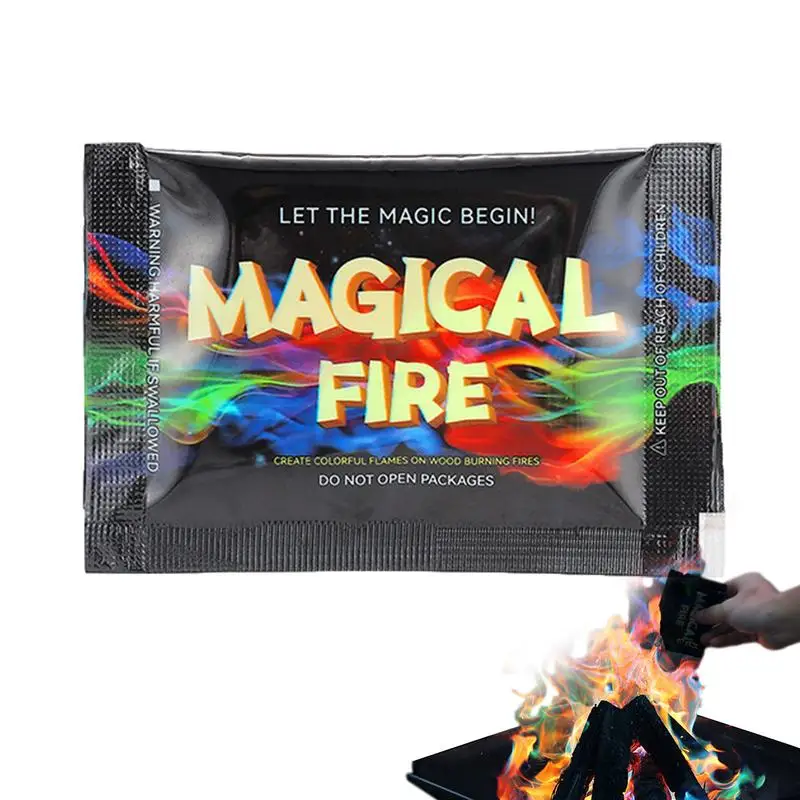 Bonfire-Magic-Color-Changing-Powder-Magician-Tricks-Colorful-Flames ...
