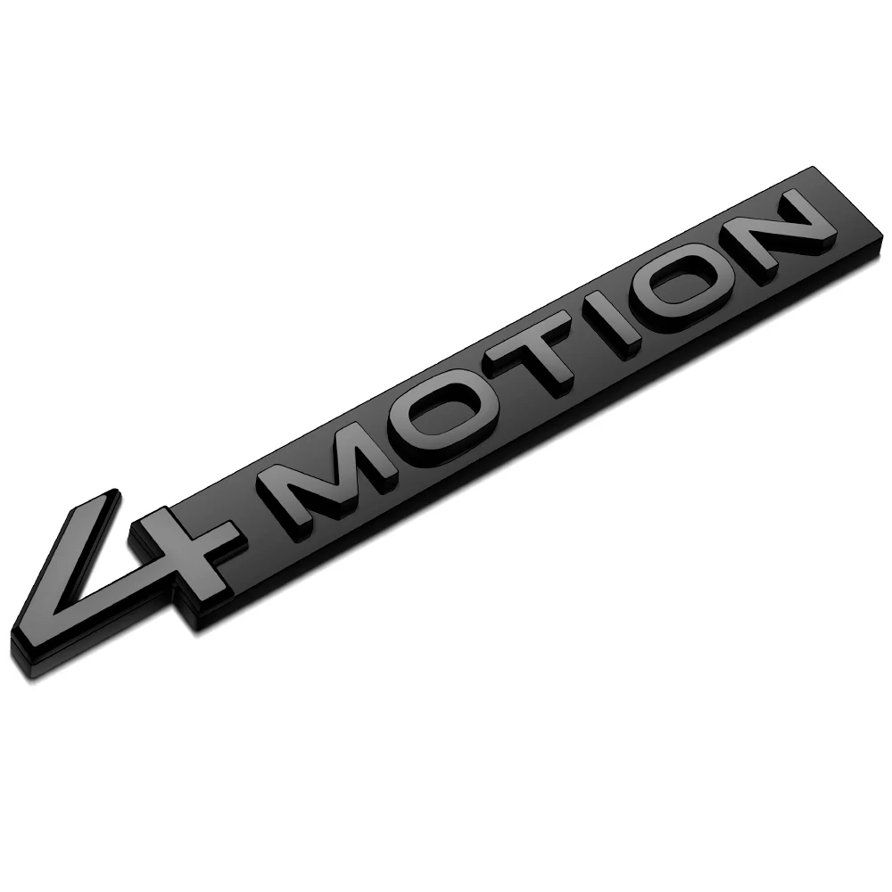 For Vw 4motion Emblem Sticker 4motion Rear Trunk Sticker For Volkswagen ...