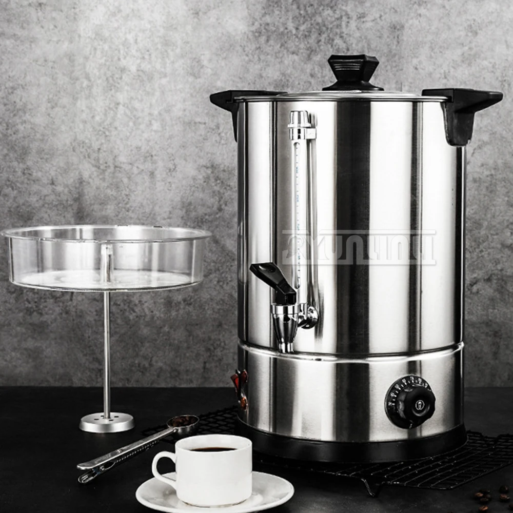 Stainless-Steel-Insulation-Bucket-Large-Capacity-Electric-Steam-Tea ...