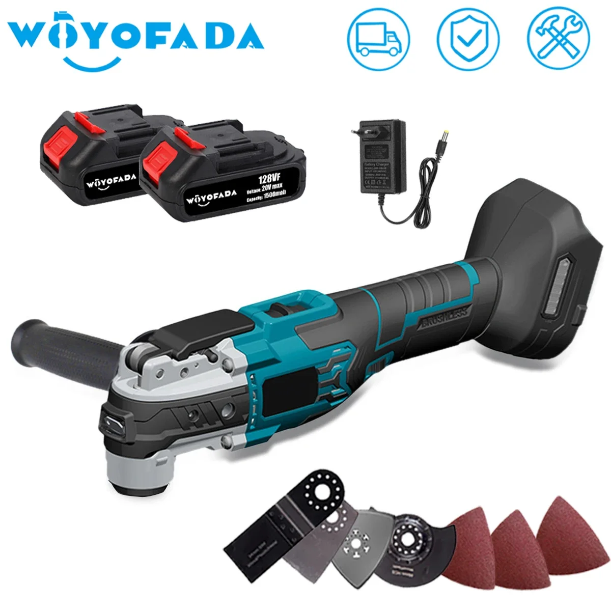 Electric-Cordless-Oscillating-Multitools-Machine-Multi-function-Trimmer ...
