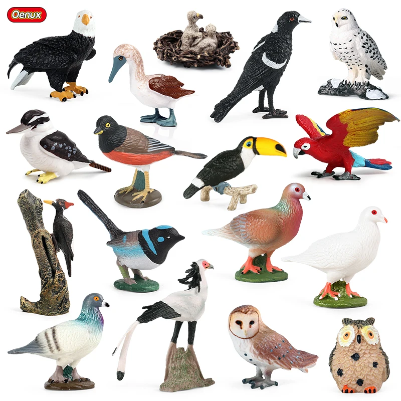 Oenux-Figurines-originales-d-animaux-d-oiseaux-pour-enfants-figurine-d ...