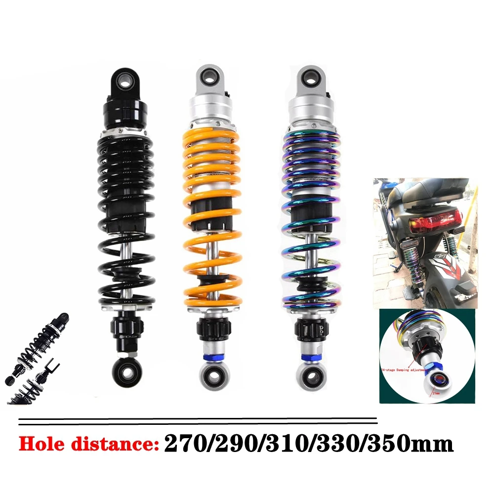Universal-1pcs-270mm-350mm-Motorcycle-Adjust-Damping-Rear-Shock ...