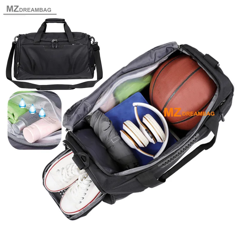 Gym-Bag-Men-s-Soccer-Shoe-Packing-Big-Fitness-Basketball-Swimming ...