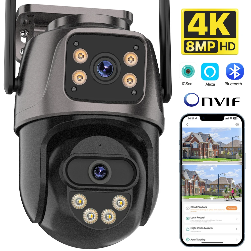 4K-8MP-Ultra-HD-IP-Camera-Outdoor-Dual-Lens-Dual-Screen-4MP-Wifi-Camera ...