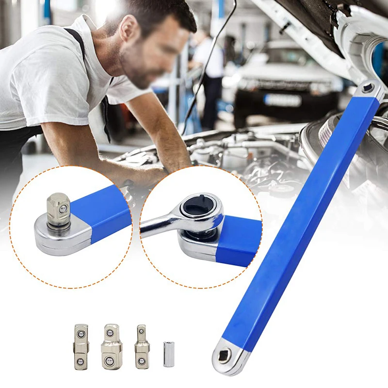 Multifunctional-Extended-Torque-Wrench-Car-Repair-Hand-Tool-Set-Ratchet ...