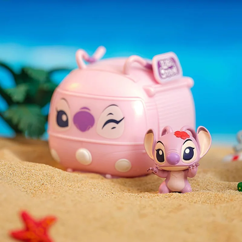 Estatua de PVC de la serie Disney Stitch RV Home, modelo de personaje ...