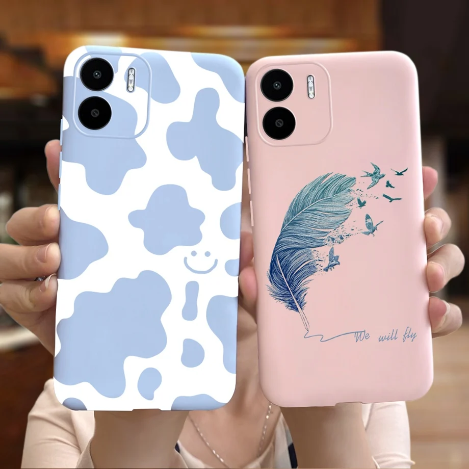 Silicone Phone Cover For Xiaomi Redmi A2 RedmiA2 A 2 Case Bumper Soft ...