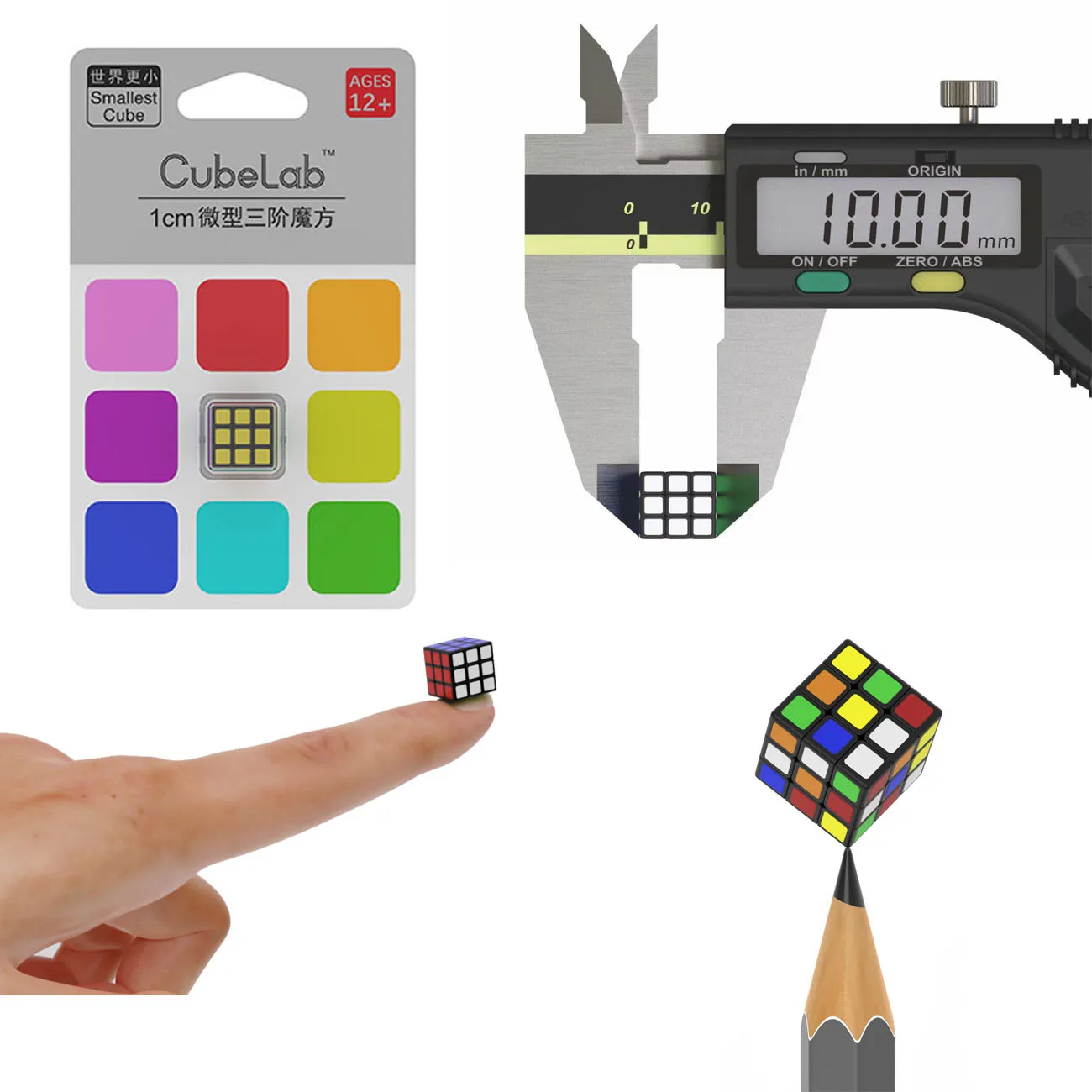 Smallest Magic Cube | Mini Cube 3x3x3 | Mini Magic Cube | Fingertip ...
