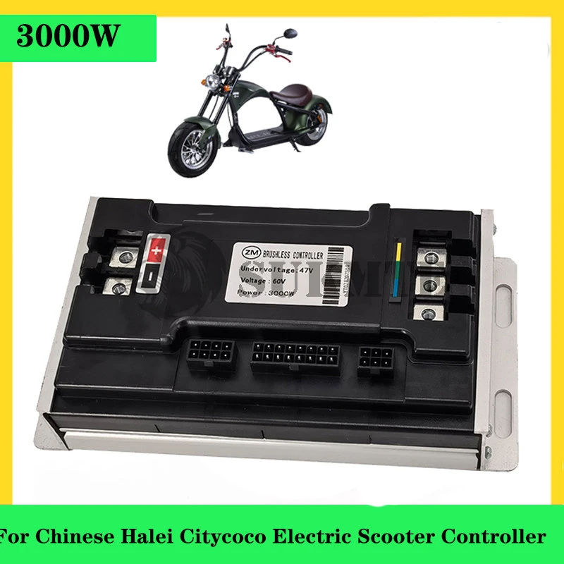 Citycoco 3000W Motor Brushless Controlador 60V 55A integrado para o ...