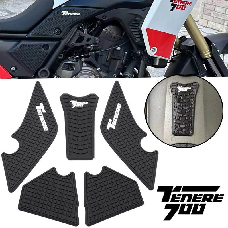 Tenere700-Non-slip-Side-Fuel-Tank-Stickers-Waterproof-Pad-Stickers-For ...