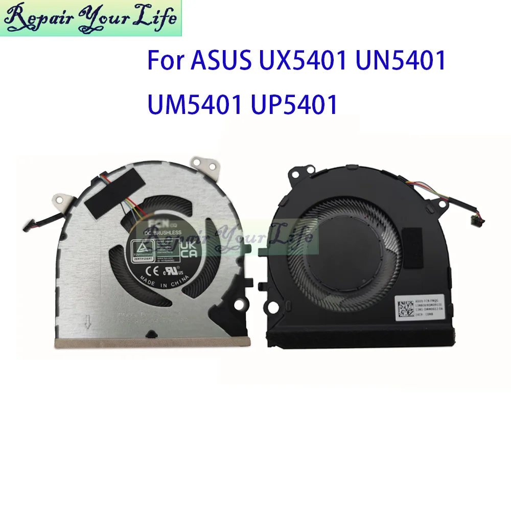 Laptop CPU Cooling Fan For ASUS Zenbook UX5401 UX5401ZA UM5401QA ...