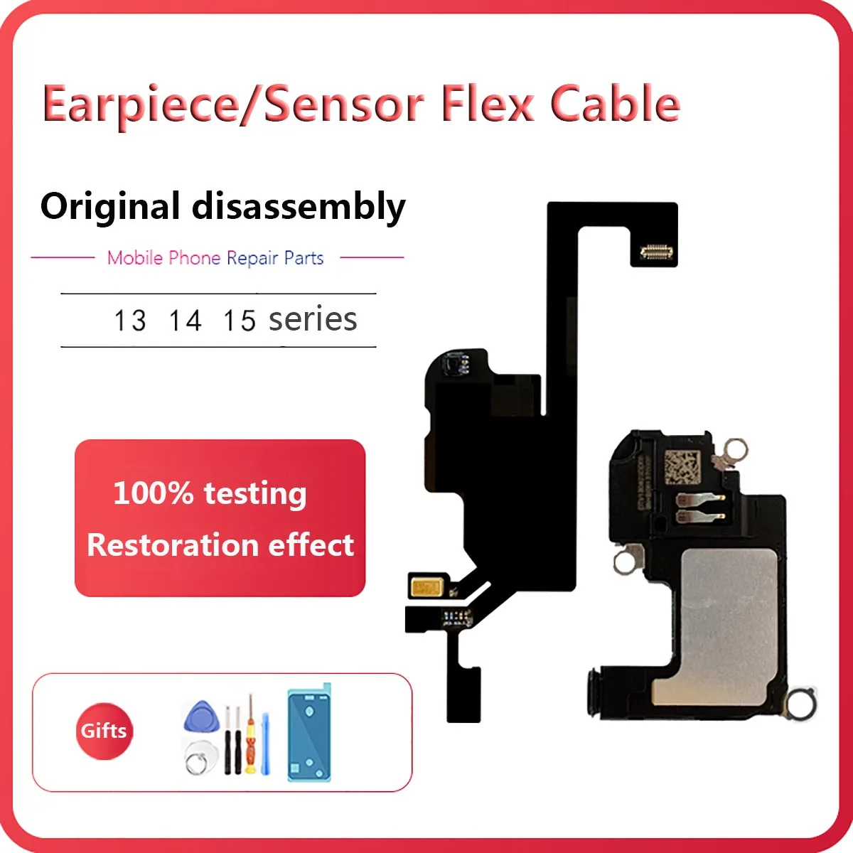 Earpiece Ear Speaker For iPhone 13 14 15 Pro Max 13 Mini 15 Plus Sound ...