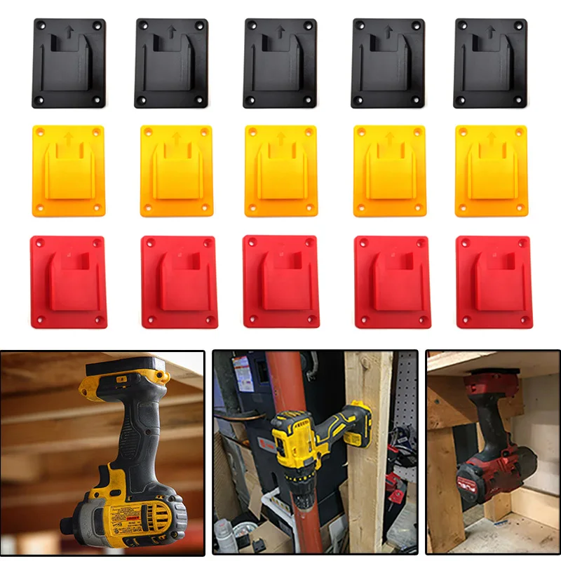 5-Packs-Tool-Mount-Storage-Bracket-For-Dewalt-14-4V-18V-20V-For ...