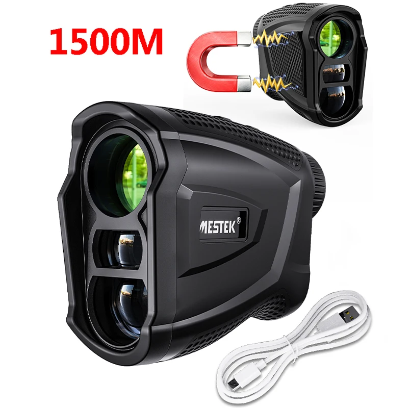 Mestek Laser Rangefinder Golf Range Finder Laser Measure Distance Meter ...